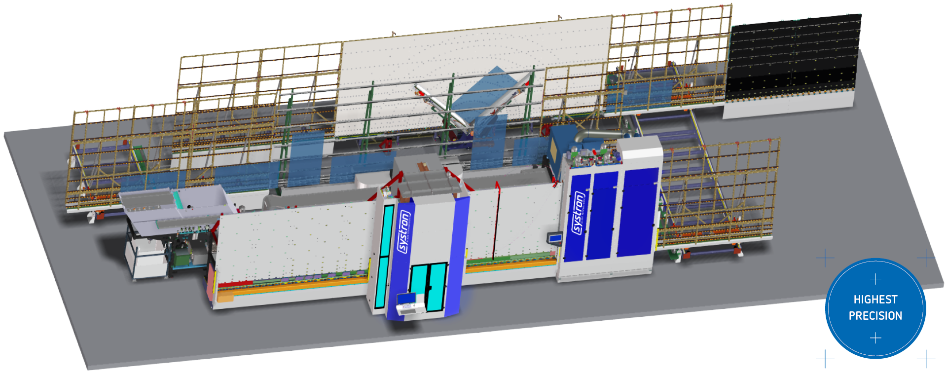 Systron LOOP | Industrial Glass Edge Processing Machine